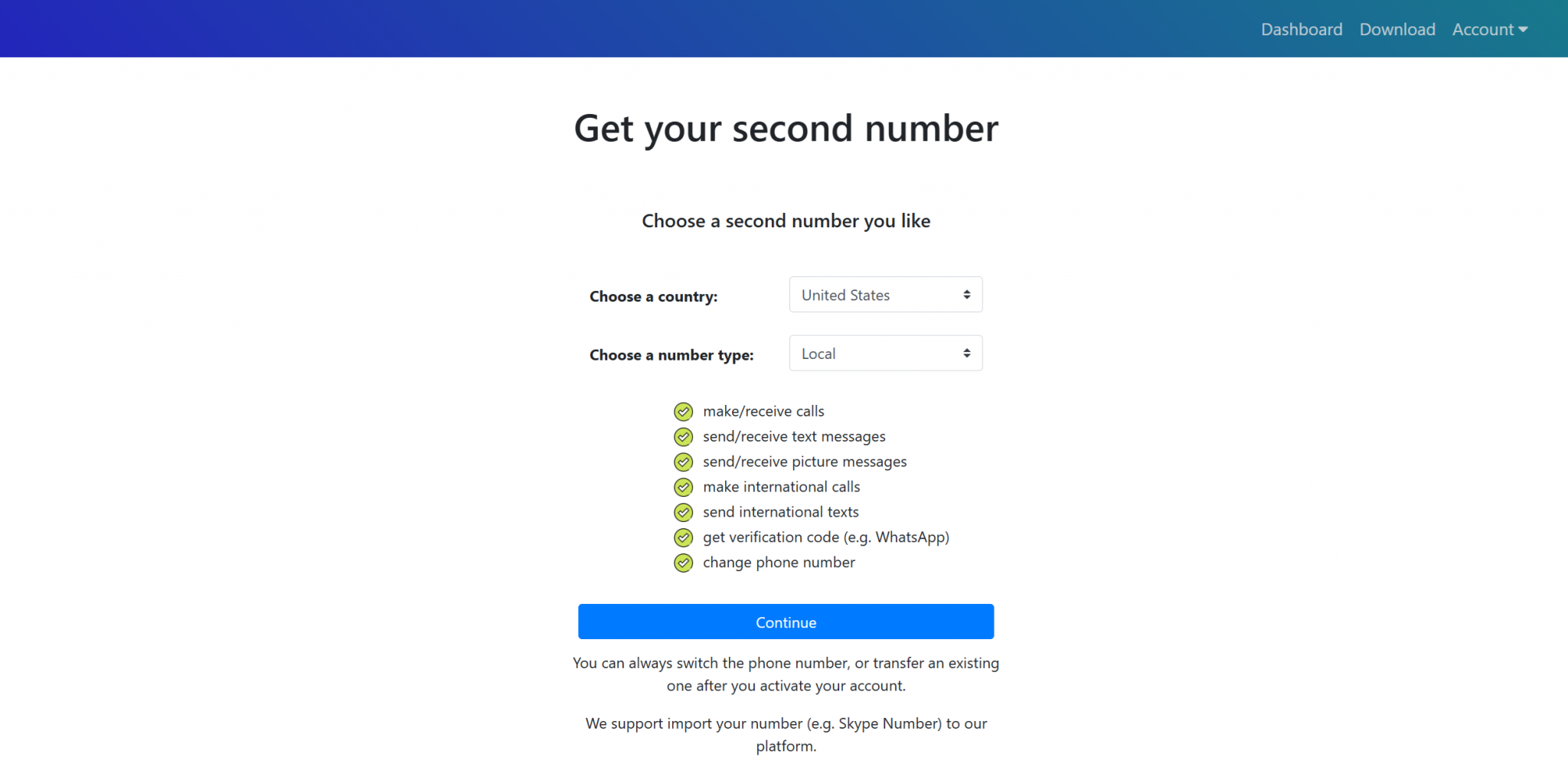 MySecondLine网页端使用指南 – MySecondLine